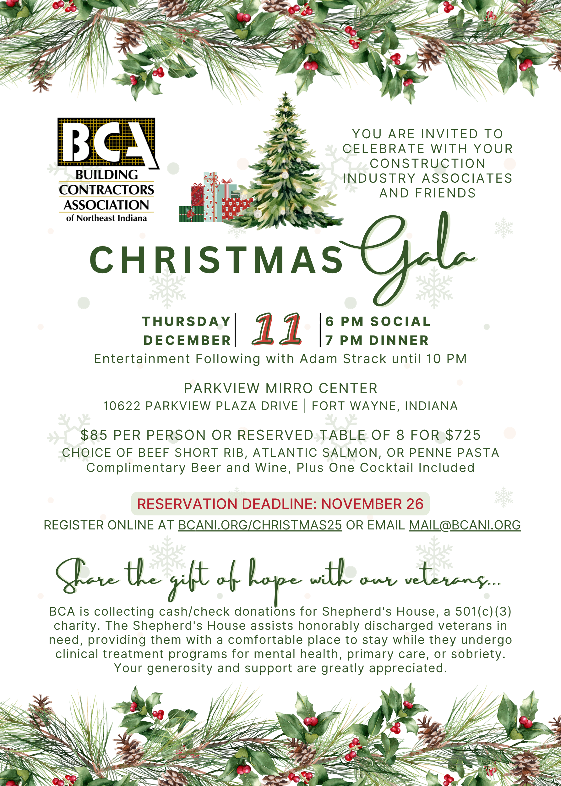 BCA Christmas Gala 2025